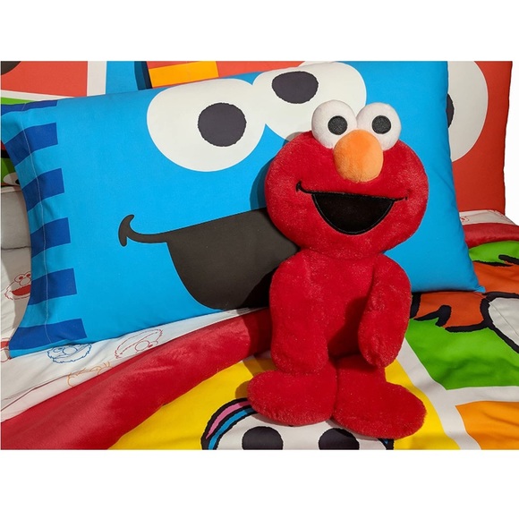 Sesame Street | Toys | Elmo Plush Pillow | Poshmark